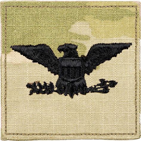 Army Col Rank Ocp Patch Colonel With Velcro