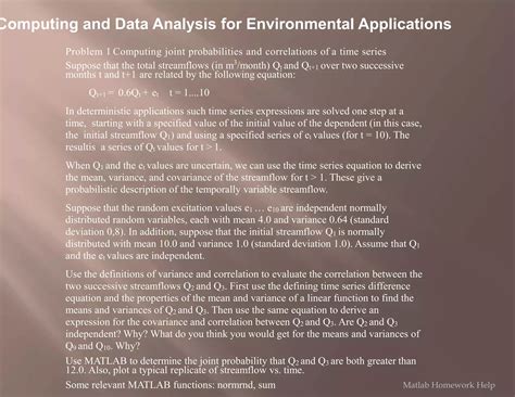 Data Analysis Homework Help Ppt