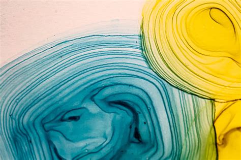 추상 밝은 색상 유체 배경 손으로 그린 알코올 페인팅 배경 디자인을위한 액체 잉크 기술 텍스처 0명에 대한 스톡 사진 및 기타 이미지 Istock