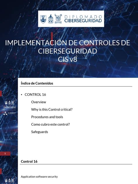 control 16 seguridad del software de aplicación pdf computación