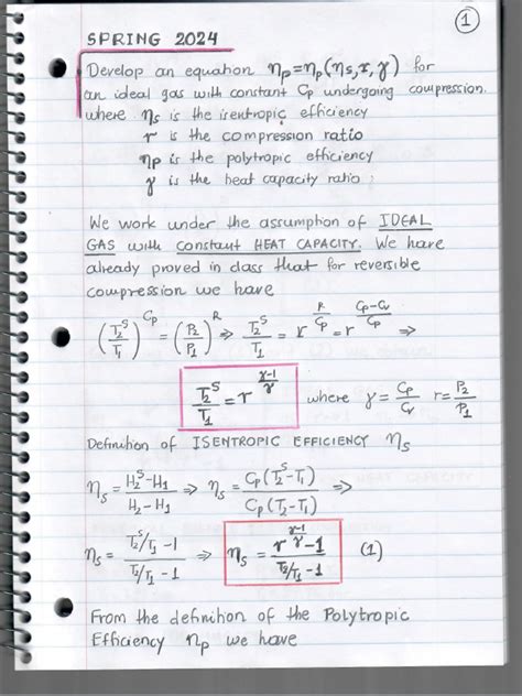 How To Calculate Compressor Efficiency Pdf