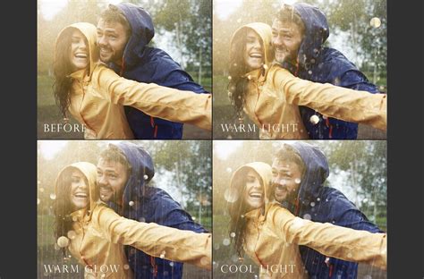 Bokeh Rain Overlays Graphic Objects ~ Creative Market