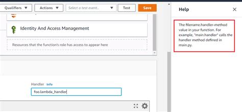 Amazon Web Services How To Specify Python File In Aws Handler If Code File Inside Zip File On
