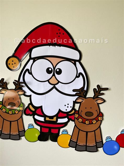 Painel De Natal Loja Abc Da Educação Mais Por Sabrina Bonassa