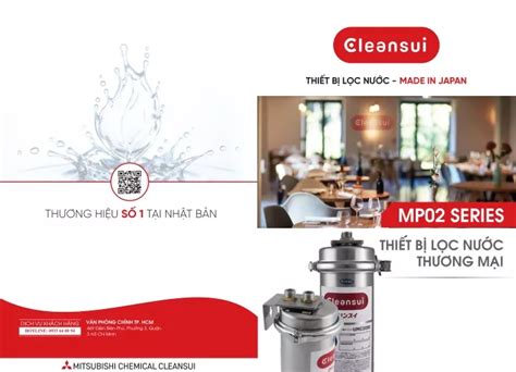 PPT Máy lọc nước cleansui mã MP PowerPoint Presentation free download ID