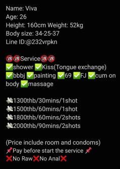 Viva Skiny Sexy Model Best Service Bangkok