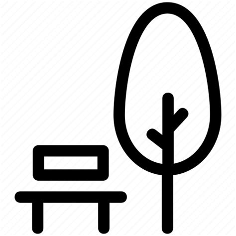 Tree Park Plant Eco Ecology Leaf Icon Download On Iconfinder