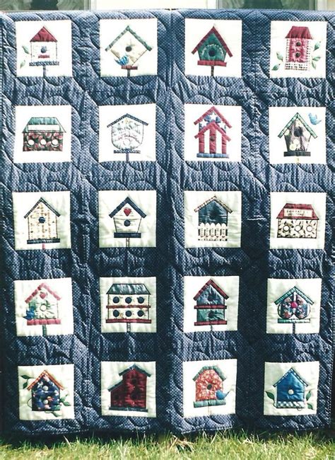 17 Best Images About Bird House Quilt Patterns On Pinterest Quilt
