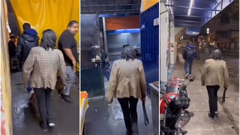 Video A Cinturonazos Madre Saca A Su Hijo De Puesto De Micheladas La
