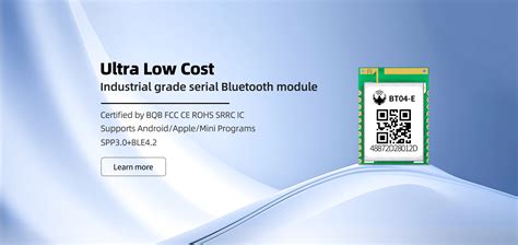 Bluetooth Module WiFi Module LoRa Module 4G Module GPS Module