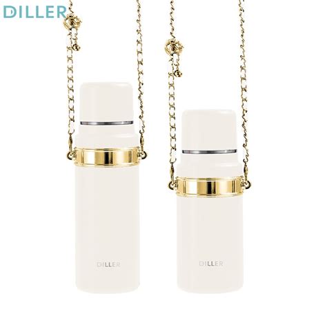 Diller กระติกน้ําร้อนสเตนเลส 316 พร้อมหลอด และสายคล้อง 550 มล 700 มล