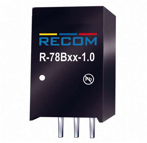 DC DC CONVERTER 2.5V 2.5W R-78B2.5-1.0 Recom Power製｜電子部品・半導体通販のマルツ
