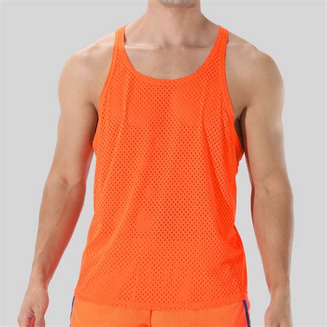 Awdenio Mens Casual Tank Tops Mesh Athletic Basketball Jersey Single