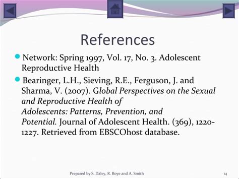 Sexual And Reproductive Health Ppt