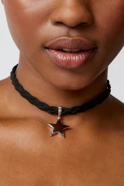 Lola Charm Braided Necklace Urban Outfitters