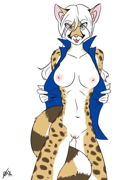 Rule 34 Anthro Brown Fur Feline Female Fur Furry Genet Looking At