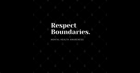 Respect Boundaries Respect Boundaries Magnet Teepublic