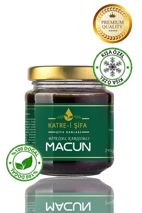 Katre-i Şifa Bitkisel Karışımlı Doğal Destekleyici Macun 240 gr - Cam ...