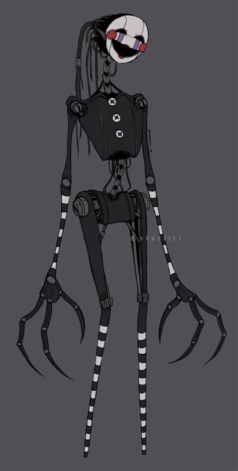 Oh So Scary But Im Scarier Marionette Tattoo Marionette Fnaf Five