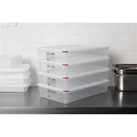 Araven Polypropylene 11 Gastronorm Food Containers 137ltr With Lid