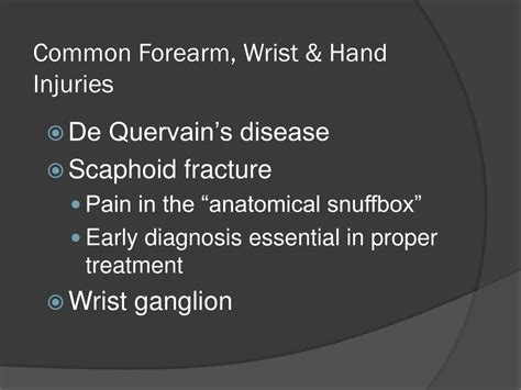 PPT Forearm Wrist And Hand Evaluation PowerPoint Presentation