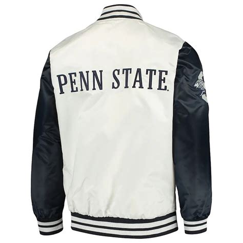 Starter Whiteblue Penn State Nittany Lions The Rookie Jacket Jacket