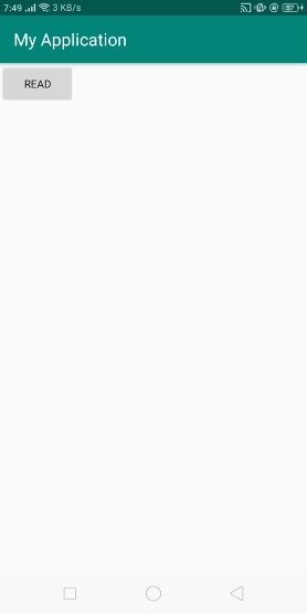 How To Read A Txt File In External Storage With Runtime Permission In Android