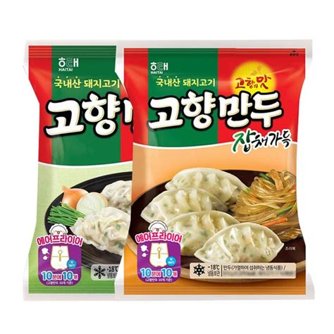 [푸른들마켓][해태] 고향만두 300g 고향만두 잡채가득 300g 홈플러스 택배배송