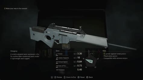 Galería Weapons in Resident Evil 4 Remake