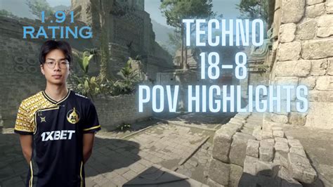 ⫷cs2 Pov Highlights⫸ Techno Esports World Cup 2024 Asia The Mongolz