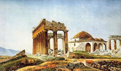 Парфенон храм в честь богини Афины