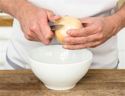 Zwiebel schneiden Schritt für Schritt ichkoche at