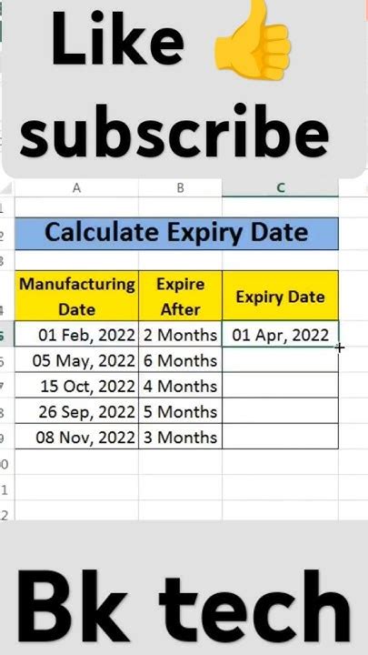 Excel Advanceexcel Expirydate Trendingshorts Shorts Trending Computer Latestnews