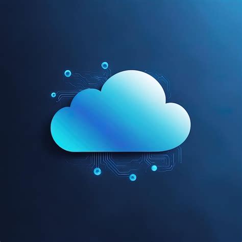 Premium Ai Image Cloud Technology Data Storage Conceptcloud Computing