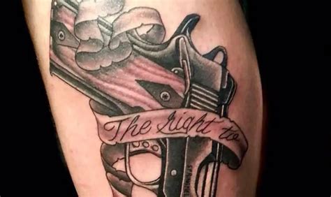Embrace Your Commitment To The 2nd Amendment With A Powerful Tattoo Sfuncube