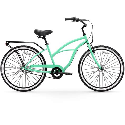 Sixthreezero Womens Around The Block 24 In 3 Speed Beach Cruiser
