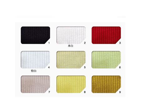 Rayon Spandex Rib Knit Fabric Stock