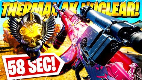 Fast 58 Second Nuclear W Thermal Ak 47 Black Ops Cold War Fast Nuke