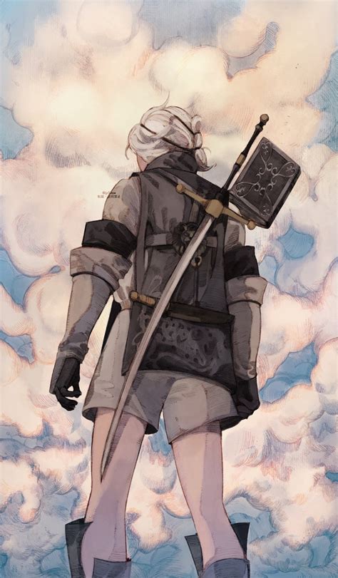 Nier And Grimoire Weiss Nier And More Drawn By Jy Ae Danbooru