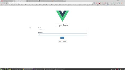 2 login laravel passport 5 x and vuejs 2 x authentication youtube