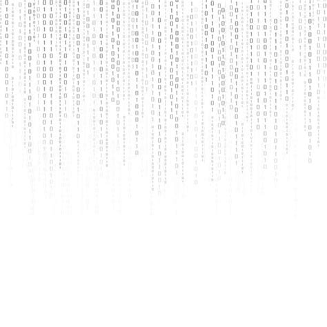90 Vertical Green Binary Code Matrix Background Stock Illustrations
