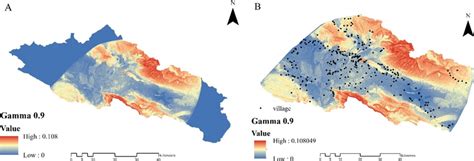 Flood Hazard Mapping In The Study Region Without A And With Download Scientific Diagram