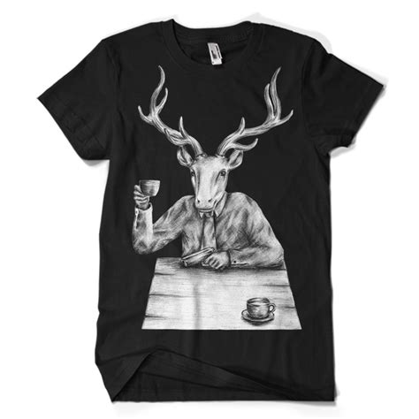 Deer Hipster Tee Shirt Design Tshirt Factory