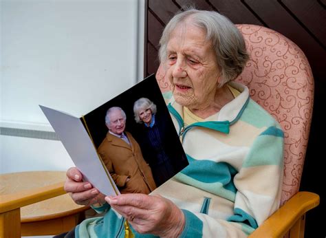 Muriel Warwick From Wash Common In Newbury Celebrates Her 100th Birthday