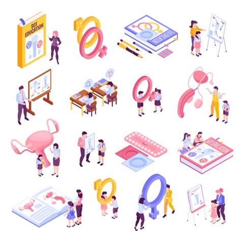 Love Positions Icons Set Royalty Free Vector Image