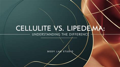 Cellulite Vs Lipedema How To Tell The Difference Over Coffee