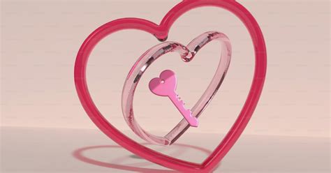 내부에 열쇠가 있는 분홍색 하트 모양의 물체 사진 Unsplash의 사랑의 상징 이미지