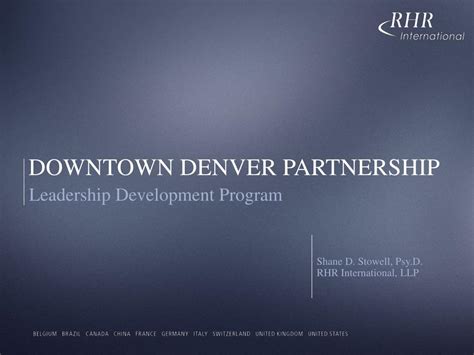 Ppt Downtown Denver Partnership Powerpoint Presentation Free