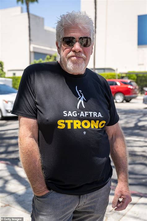 Ron Perlman Stays Mum On Sag Aftra Strike At Dinner In La After Strong Retort To Exec Over