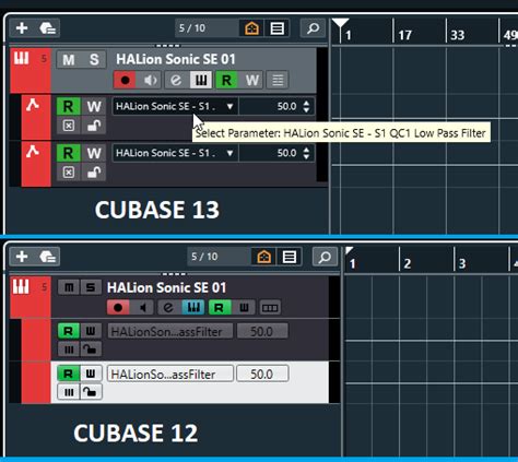 Cubase Display Of Automation Lanes Truncating Names Of Paramters Cubase Steinberg Forums